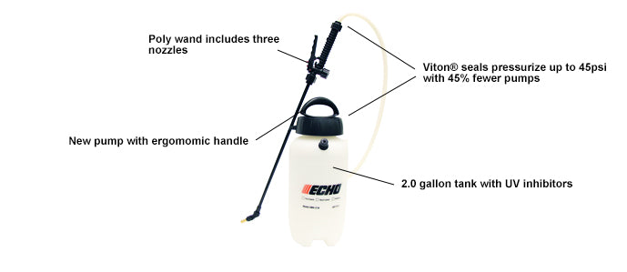 ECHO MS-21H Two-Gallon Handheld Sprayer – LawnReplacementParts